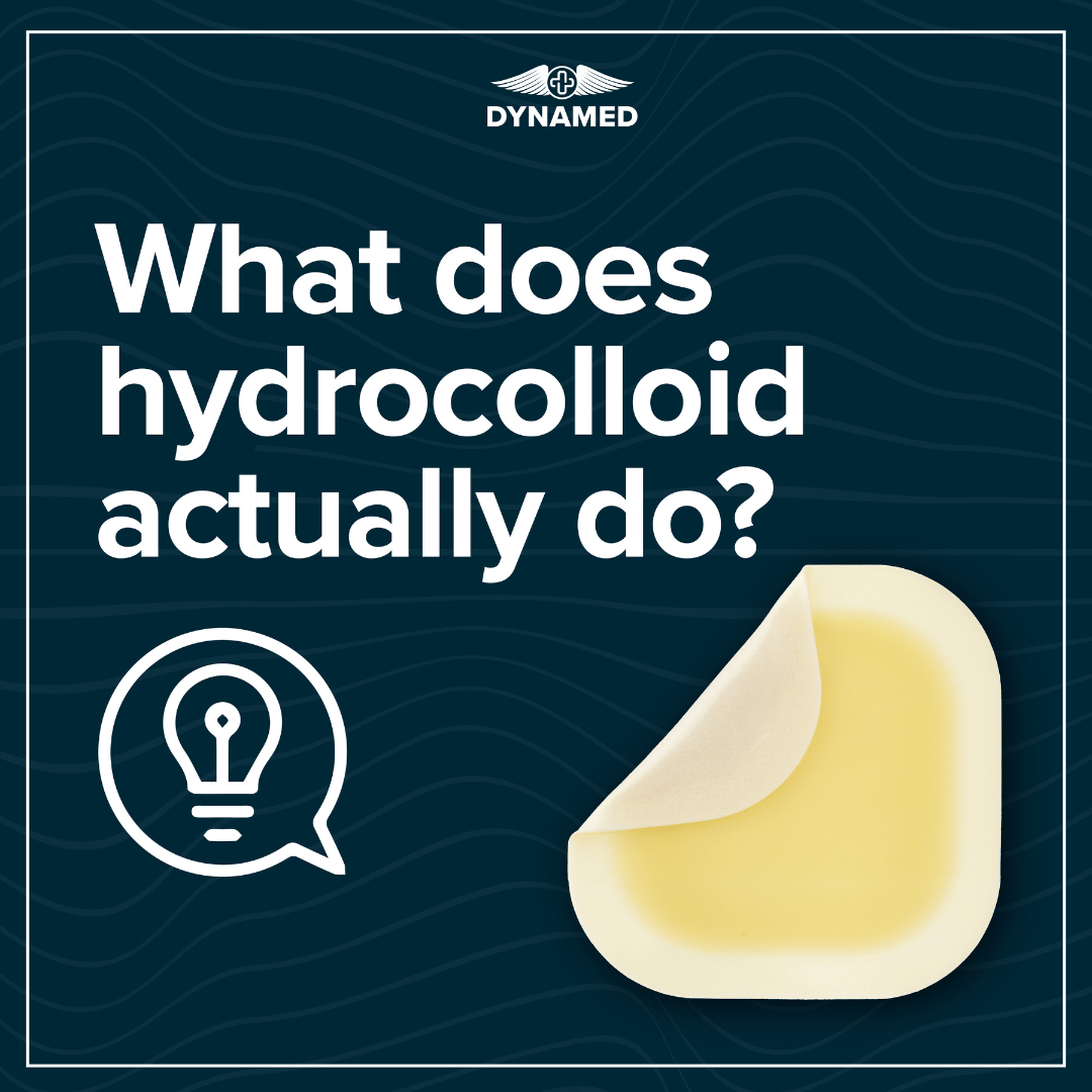 What does hydrocolloid actually do?