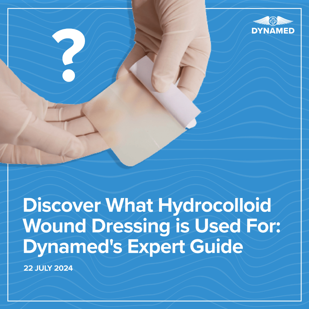 What is hydrocolloid wound dressing used for?