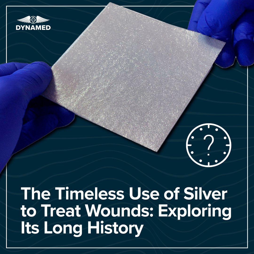 How long has silver been used to treat wounds? | Dynamed