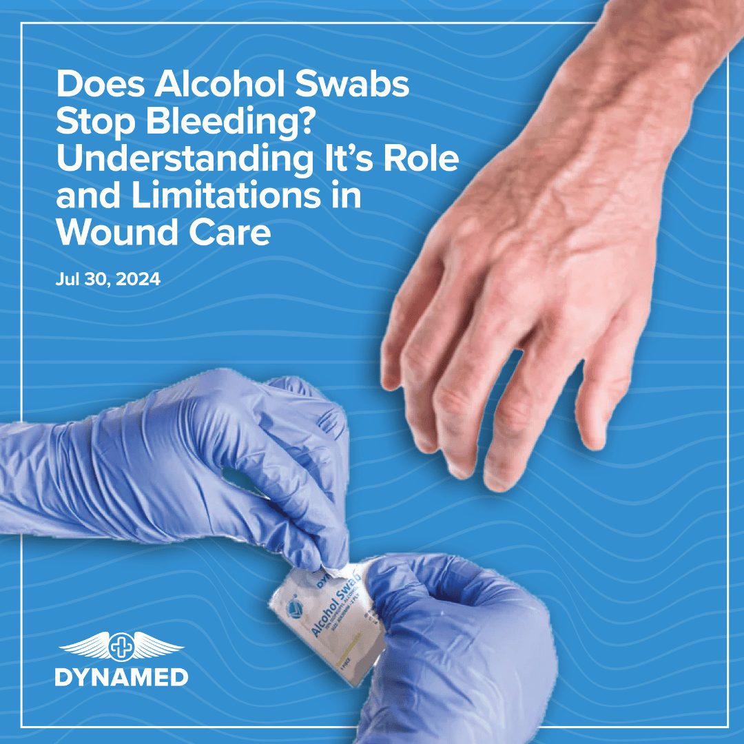 Does alcohol swab stop bleeding? Guide by Dynamed Pharmaceuticals