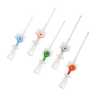 Sterile Winged IV Cannula with Injection Port | 16G–26G